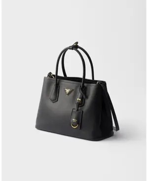 Prada Double Medium Saffiano Leather Bag