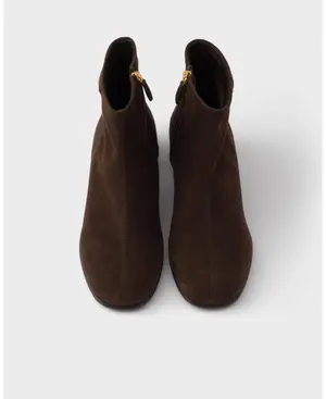 Prada Suede Booties
