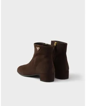 Prada Suede Booties