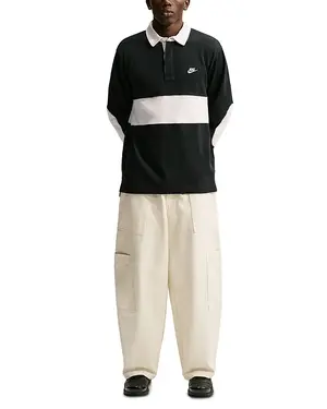 Nike Club Phantom Block Strip Cotton Rugby Shirt