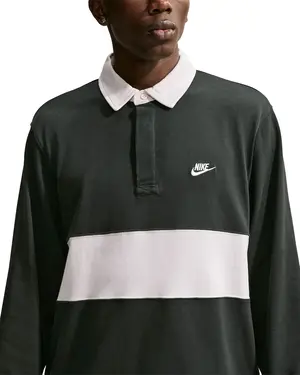 Nike Club Phantom Block Strip Cotton Rugby Shirt