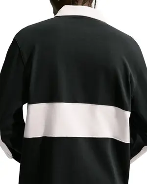 Nike Club Phantom Block Strip Cotton Rugby Shirt