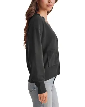 Splendid Georgie Lace Trim Cardigan