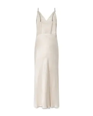 Pinko Acquato Twill Maxi Dress