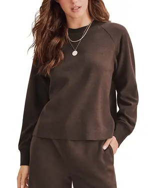 Splendid Dolman Sleeve Sweatshirt - Java