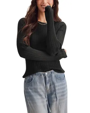 Splendid Georgie Sweater - Black