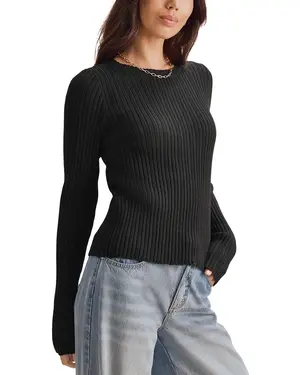 Splendid Georgie Sweater - Black