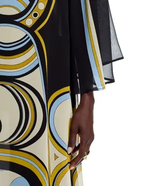 La DoubleJ Magnifico Silk Midi Dress
