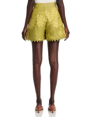 La DoubleJ Cotton Silk Printed Shorts