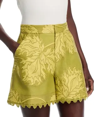 La DoubleJ Cotton Silk Printed Shorts