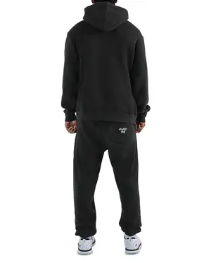MALBON Fesque Cotton Logo Hoodie