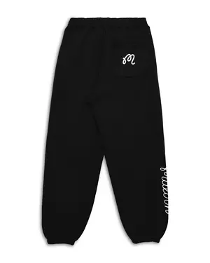 MALBON Relaxed Fit Cotton Drawstring Sweatpants