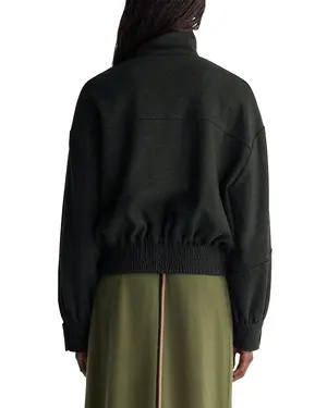 Diane Von Furstenberg Shay Stand Collar Jacket