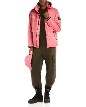 Stone Island Light Hooded Zipper Jacket
