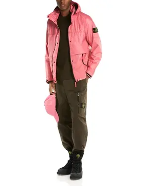 Stone Island Light Hooded Zipper Jacket