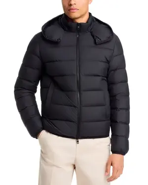 Moncler Montbrocq Hooded Short Down Jacket