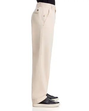 Moncler Tailored Cotton Stretch Pants