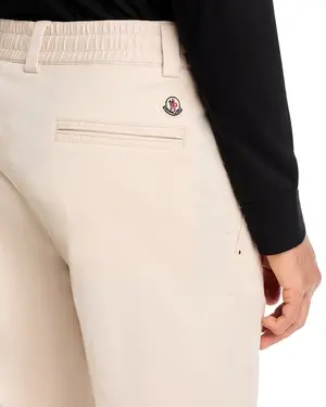 Moncler Tailored Cotton Stretch Pants