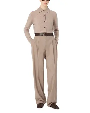 Max Mara Cashmere Blend Collared Cardigan
