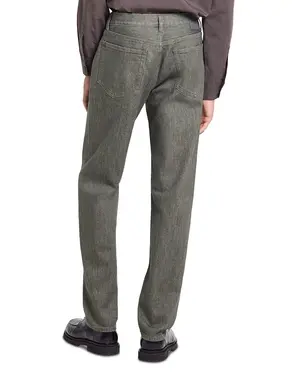 Theory Standard Relaxed Fit Jeans In Tinted Denim