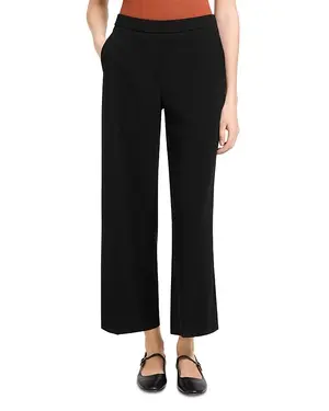Theory Classic High Rise Ankle Pants - Black