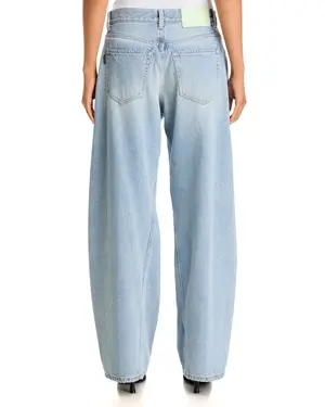 HAIKURE Clyde Mid Rise Straight Leg Jeans