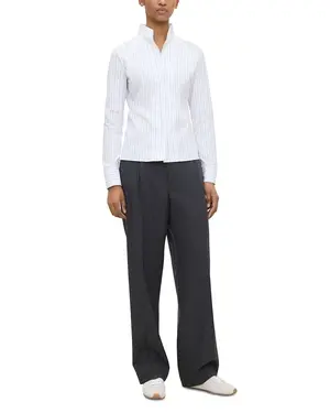 Theory Collared Long Sleeve Shirt