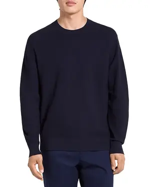 Theory Riland Crewneck Sweater - Baltic