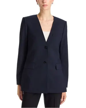 Women's Classic Virgin Wool Blazers