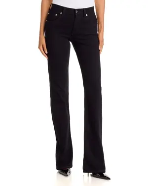HAIKURE Chewy Low Rise Straight Leg Jeans - Od Black