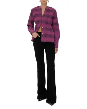 HAIKURE Shona Snap Closure Shirt