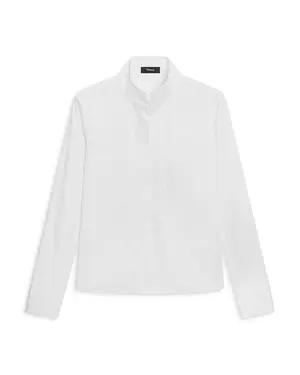 Theory Collared Long Sleeve Shirt