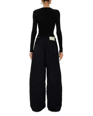 HAIKURE Bethany Mid Rise Wide Leg Jeans
