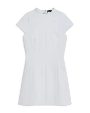 Theory High Neck Raglan Sleeve Mini Dress - Luna