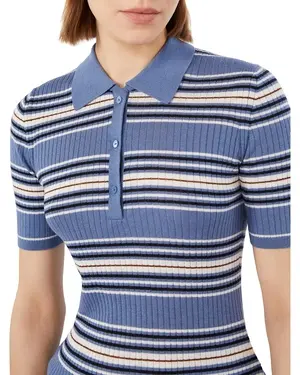 Max Mara Msttallero Silk And Wool Polo Sweater