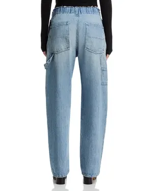 MAISON MARGIELA Cotton Straight Leg Jeans