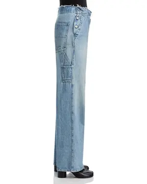 MAISON MARGIELA Cotton Straight Leg Jeans