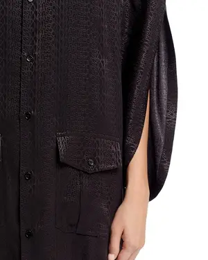 MAISON MARGIELA Logo Midi Dress