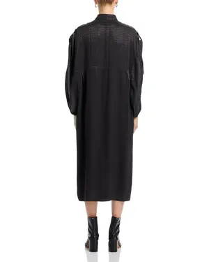 MAISON MARGIELA Logo Midi Dress