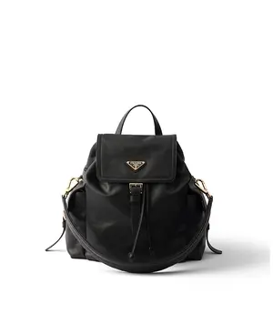 Prada Explore Medium Nappa Leather Backpack - Black