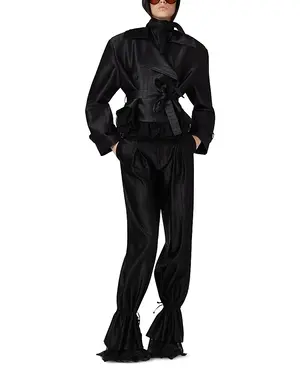 Giuseppe Di Morabito Belted Short Jacket - Black