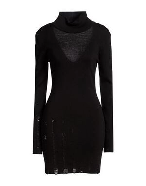 LANEUS Mini Dress Size Merino Wool