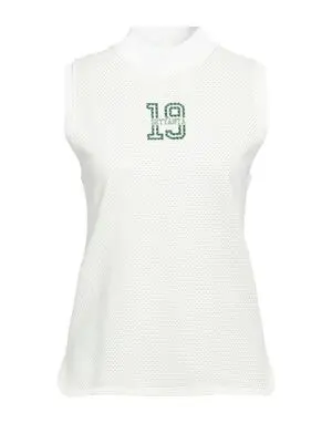 19.70 NINETEEN SEVENTY T-shirt Ivory Size Polyamide, Viscose, Elastane