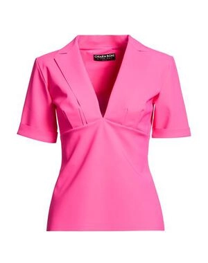 Chiara Boni La Petite Robe Woman Top Midnight Blue Size 6 Polyamide, Elastane Fuchsia