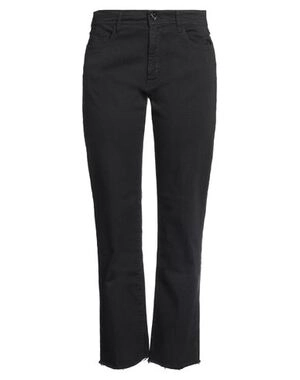 JACOB COHЁN Pants Burgundy Size Cotton, Elastomultiester, Elastane, Polyester - Black