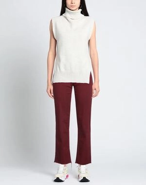 JACOB COHЁN Pants Burgundy Size Cotton, Elastomultiester, Elastane, Polyester