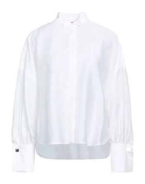 Max & Co. Shirt Size Lyocell, Polyamide - White