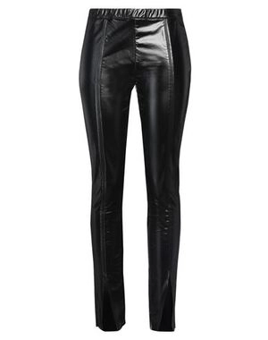 Rick Owens Pants Size Cotton, Polyurethane - Black