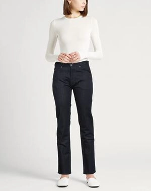 Emporio Armani Cotton Blend Straight-leg Jeans