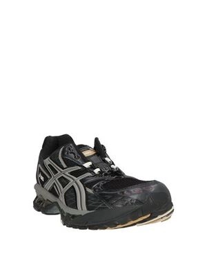 Asics Sneakers Size Textile Fibers, Synthetisches Material - Black